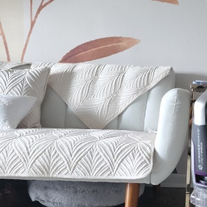 Flower Pattern Sofa Cover Seasonal Couch Cushion Anti-slip Sofa Towel ...