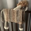 3in1 Highland Cow Folding Baby Blanket Crochet Pattern | Scottish Cow ...