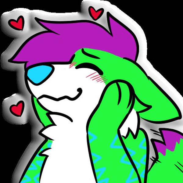 Furry Lineart Base // Collar - Etsy