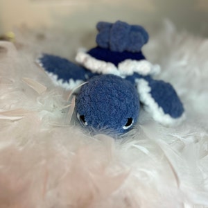 Mini Bow Turtle Crochet Pattern Valentines Day Pattern PDF Ribbon ...