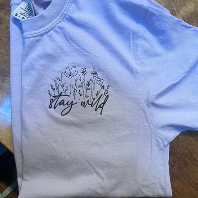 Yaya Flower Embroidery Design, Retro Mothers Day Embroidery File, 3 ...