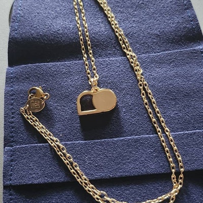 Modern EMPTY TOMB Necklace Gold Vermeil CHRISTIAN Pendant Born Again ...