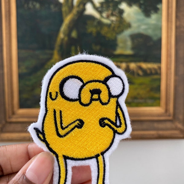 Jake the Dog - Adventure Time Iron on Patch - Etsy