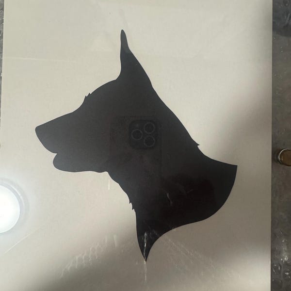 Custom Hand-cut Colored Silhouette Heirloom Portrait - Etsy