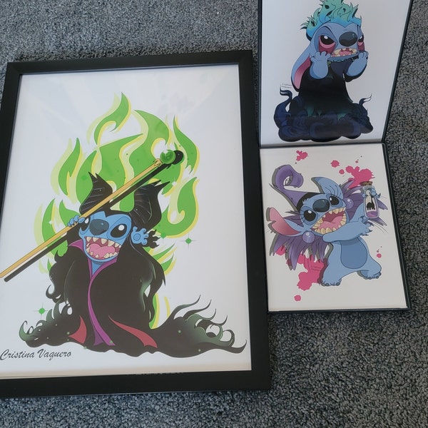 Stitch, Mulan, Mulan Princess, Fanart, Disney, Poster, Stitch Print ...
