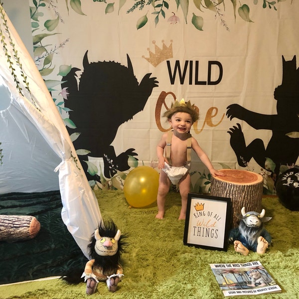 Wild One Set of 10 Printable Posters | Birthday Decor | Wild One Party ...