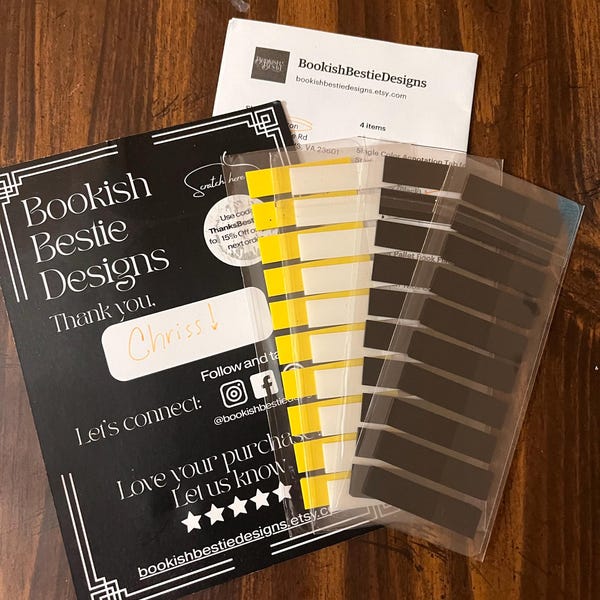 Single Color Annotation Tab for Annotating Book Tabs Study Accessory ...