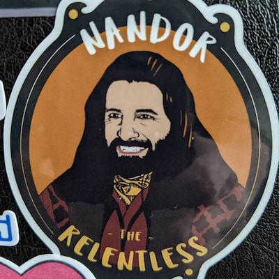 Nandor Vinyl Sticker Funny Laptop Stickers Vinyl Decal - Etsy