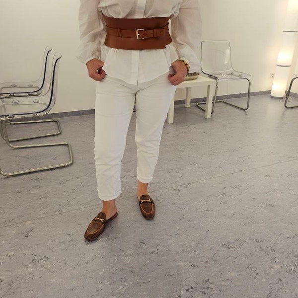 Corset Belt Leather,women Waist Belt,basque Belt,leather Peplum Belt ...