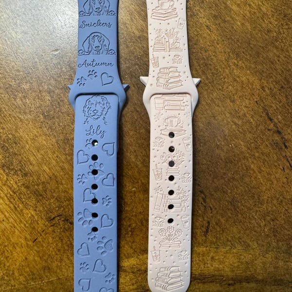 Dance Mom Watch Band That is Silicone Engraved Compatible Series 1-9 SE ...