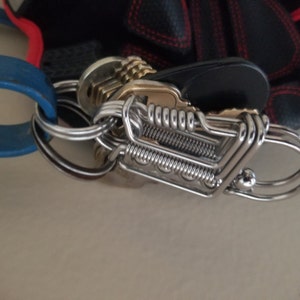 Minimalist Unique Wire Wrapped High Quality Stainless Steel Carabiner ...