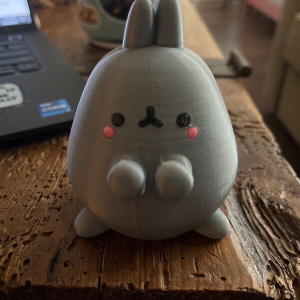 Bunny Cable Holder | 3D Printed | Cute Cable Holder - Fun Cute ...