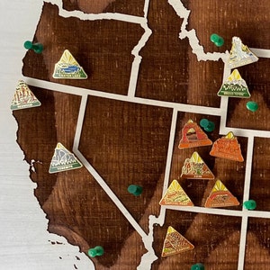 National Park Enamel Pin Sets National Park Lapel Pin Collection ...