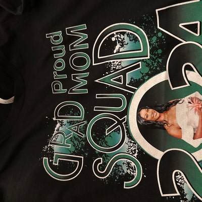 Personalized Grad Squad Family Shirt, Graduate Photo Shirt, Finally ...