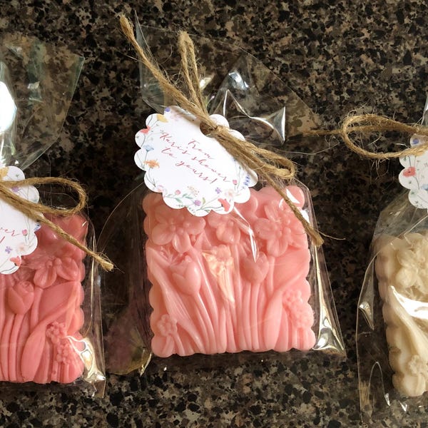 Mini Hearts SOAP Favors - Little Sweetheart Girl Baby Shower Gift for ...