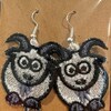 FSL Bee Machine Embroidery Design - 3 Sizes, Freestanding Lace Earring ...