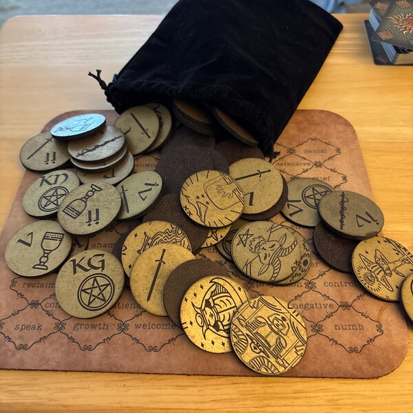 Masonic Freemasonry - Set of 3 Wood and Leather Bookmarks - Custom ...