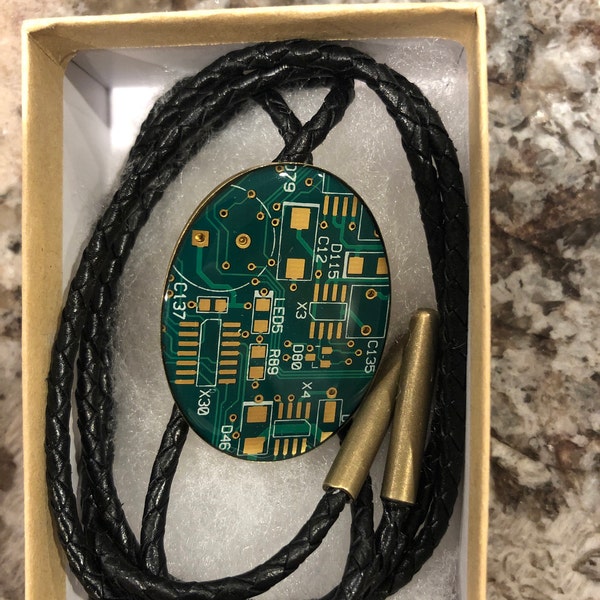 Circuit Board Bolo Ties Available in Multiple Colors | 100% Recycled ...