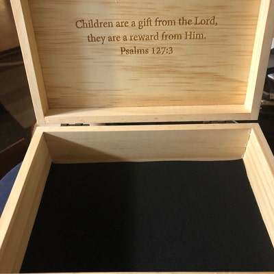 Baptism Gift, Baptism Memory Box, Keepsake Box, Baptism Gift for Boy ...