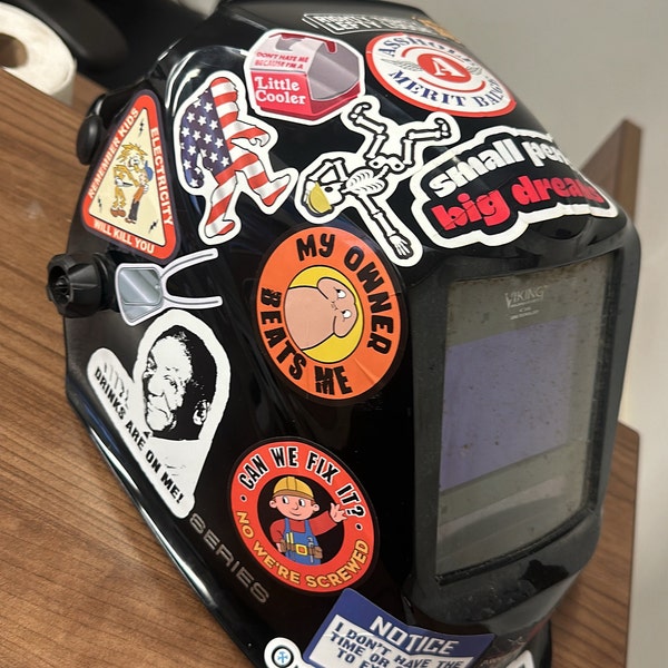 It Gets Worse 3x3 Funny Hard Hat Sticker for Mechanics, Linemen ...