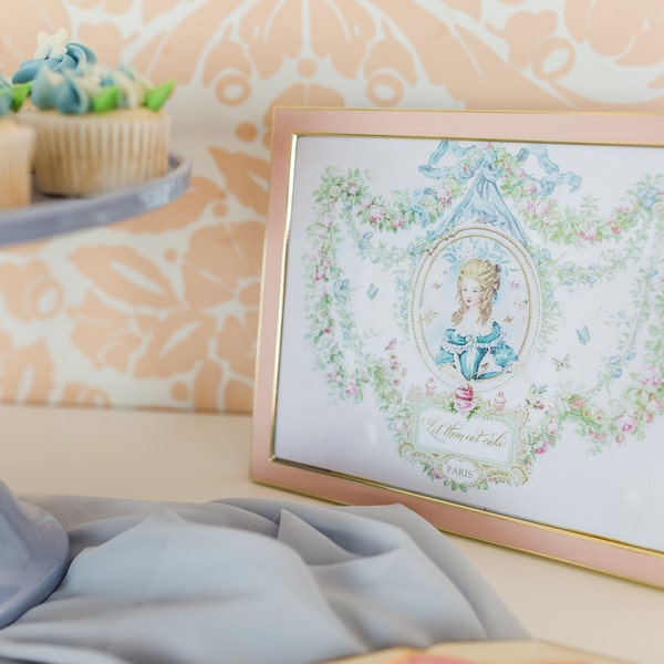 Marie Antoinette Paper Doll Printable, Digital Download - Etsy