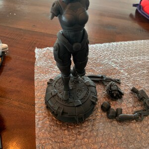 Ukko Hakka Dwarf Fighter / Paladin Unpainted Mini for | Etsy