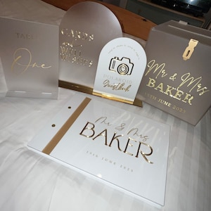 FROSTED PERSPEX Table Numbers Perspex Acrylic Perspex Table Numbers ...