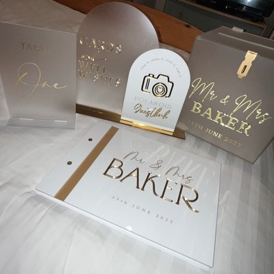 FROSTED PERSPEX Table Numbers Perspex Acrylic Perspex Table Numbers ...