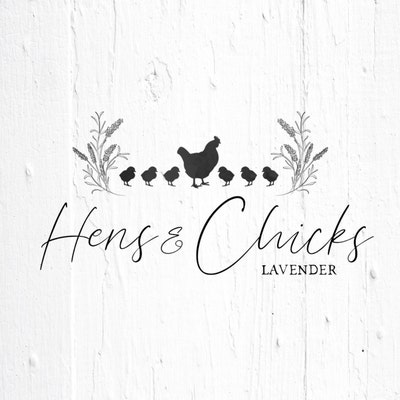 Lavender Logo, Farmhouse Logo, Farm Logo, Custom Logo, Premade Logo ...