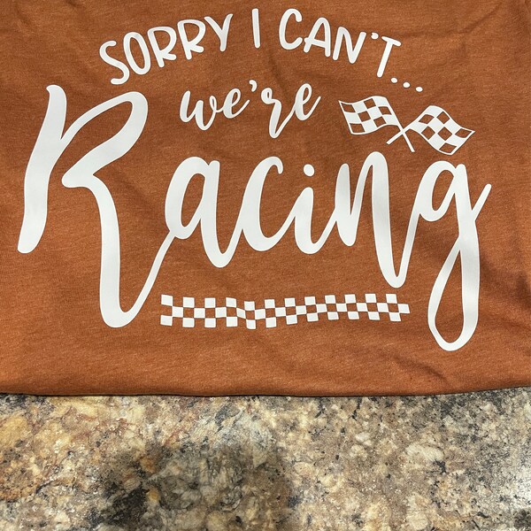 Personalized Your Name Number Racing Shirt, Short or Long Sleeve T ...