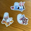 Cute Ghost Waterproof Sticker Set! V3 - Etsy