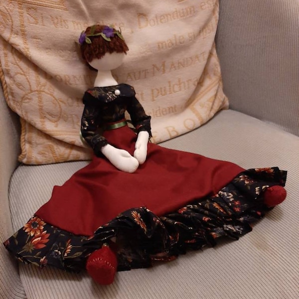 Bead Jointed Cloth Doll Sewing Pattern: Historical Style (digital ...