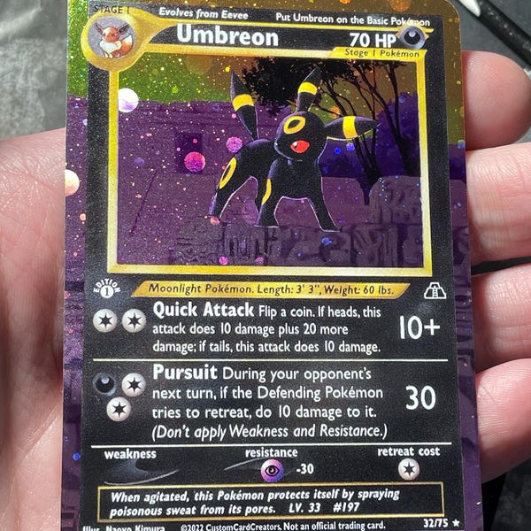 POKEMON Custom Card Lugia Gx Cosmo Holo! - Etsy