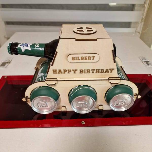 Laser Cut File Vector Bottle Tank, CNC, SVG, DXF, Pdf, Cdr, Patern Cnc ...