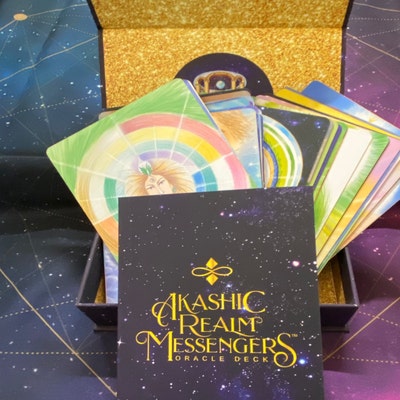 Oracle Deck Akashic Realm Messengers - Etsy