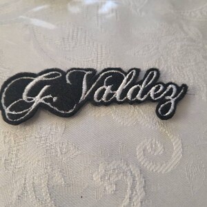 2 Old English Letters for Denim Jackets & Motorcycle | Etsy