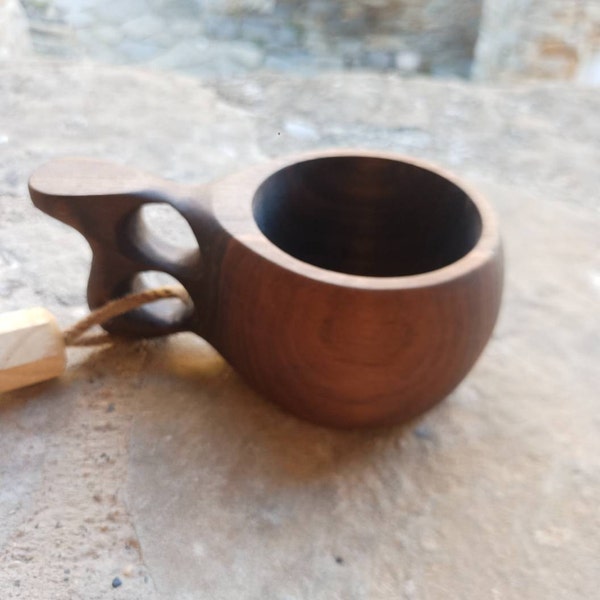 Hand-carved Scandinavian Kuksa Cup and Snack Bowl Set, Eco-friendly ...