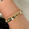 Gold Italian Bracelet, Custom Gold Italy Charms, Personalized Italian ...