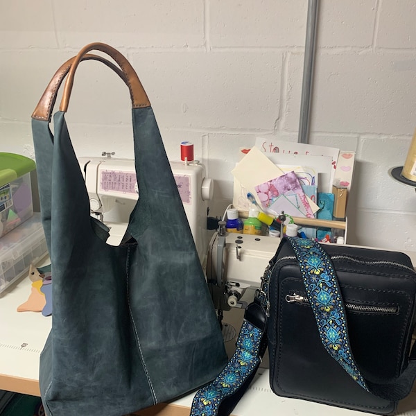 PDF Pattern for Joanna Hobo Bag, DIY Gift, Leather Pattern, Video ...