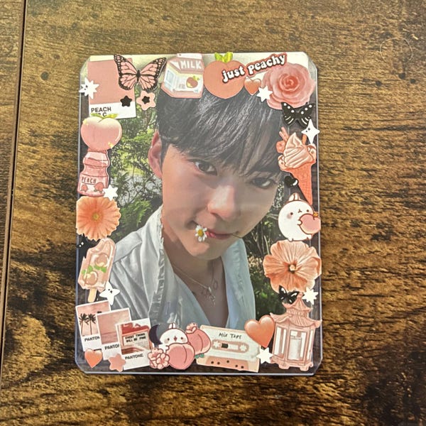 Kpop Life Idol Acrylic Card Holder Kpop Photocard Holder Cardholder ...