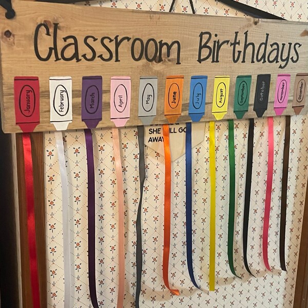 Birthday Calendar Birthday Chart Farm Animals Classroom Decor Great ...
