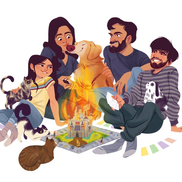 Custom Illustrated Avatar/ Icon - Etsy