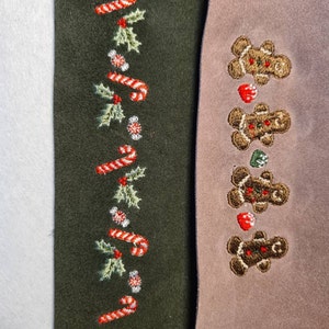 Christmas Border - Machine Embroidery Design, Christmas Candy Canes ...
