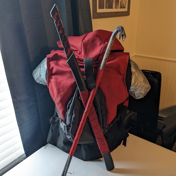 Red Ronin Sword 3D Print File - Etsy