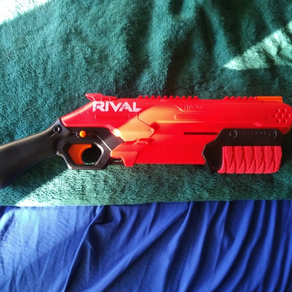 Modded SUPER TAKEDOWN XX-800 - Nerf Rival Blaster With K25 Spring ...