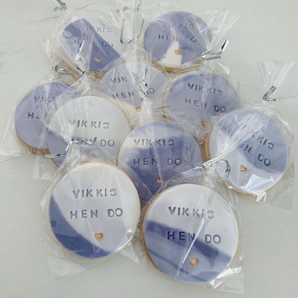 Personalized Hen Do Cookies, Bridal Party Favors - Etsy UK