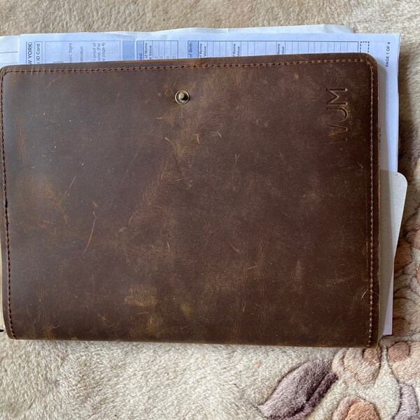 Surface Pro 7 Case, Personalized Leather Surface Laptop Cover 13.5 / 15 ...