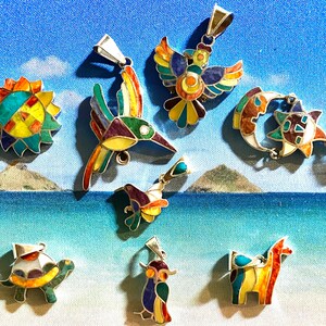 Green and Silver Inca Symbols Pendant With Inca Calendar - Etsy