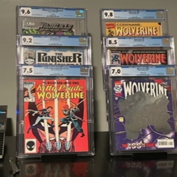 3 TIER Comic Book Display Stand Great for Graded CGC & CBCS and Non ...