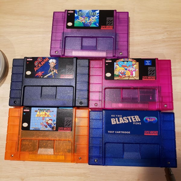 Super Famicom Cartridge Game Replacement Labels. Replace Your Game ...